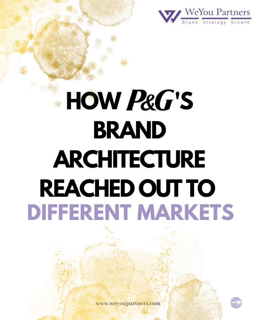 How P&G’s Brand Architecture Reached Out To Different Markets? - WeYou ...