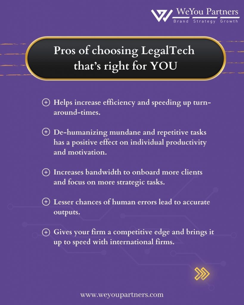 How to choose the right LegalTech for your law firm? - WeYou Partners
